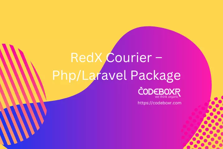 RedX Courier – PHP/Laravel Package | Codeboxr