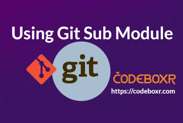Using Git Sub Module | Codeboxr